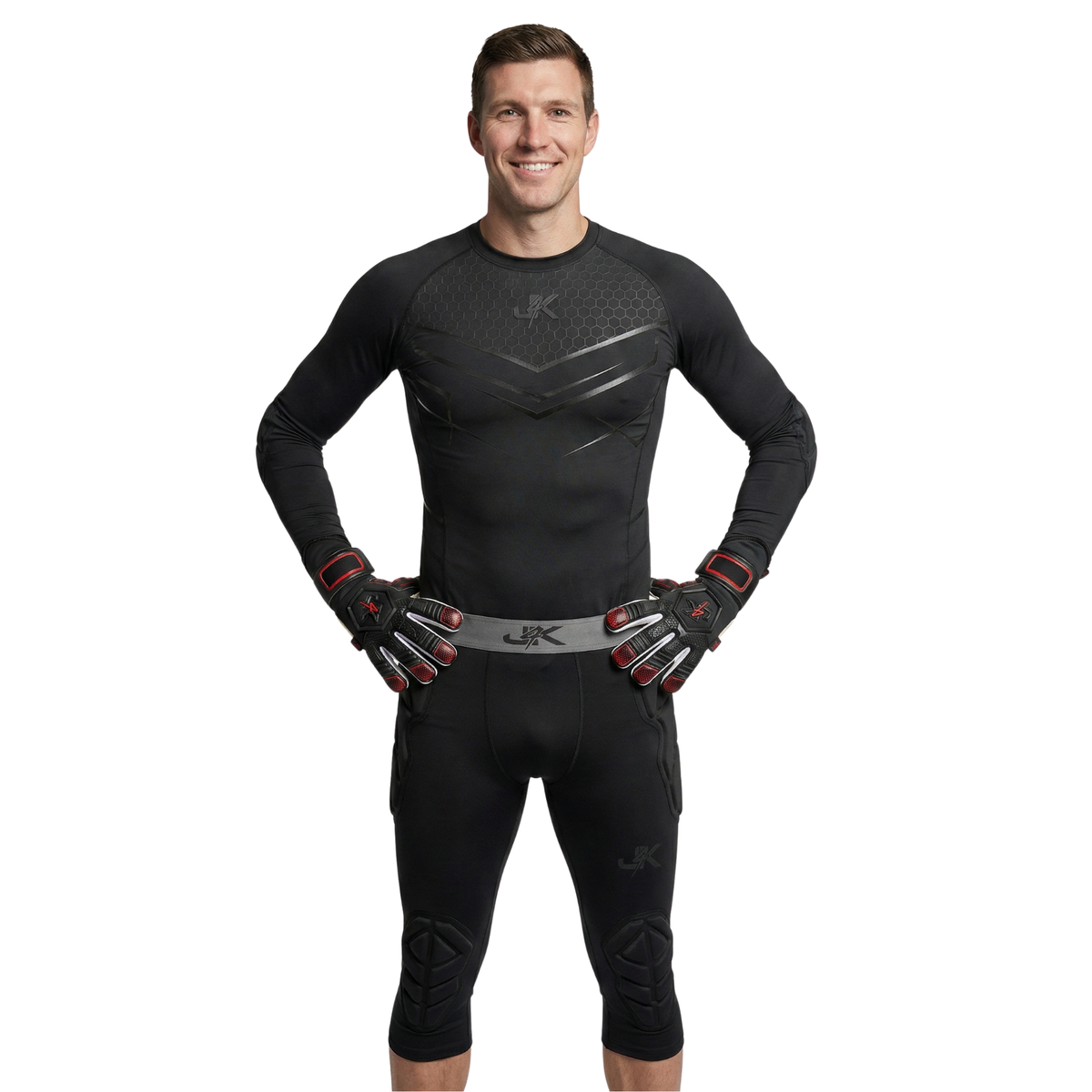 Padded Compression 3/4 Pant – J4K SPORTS